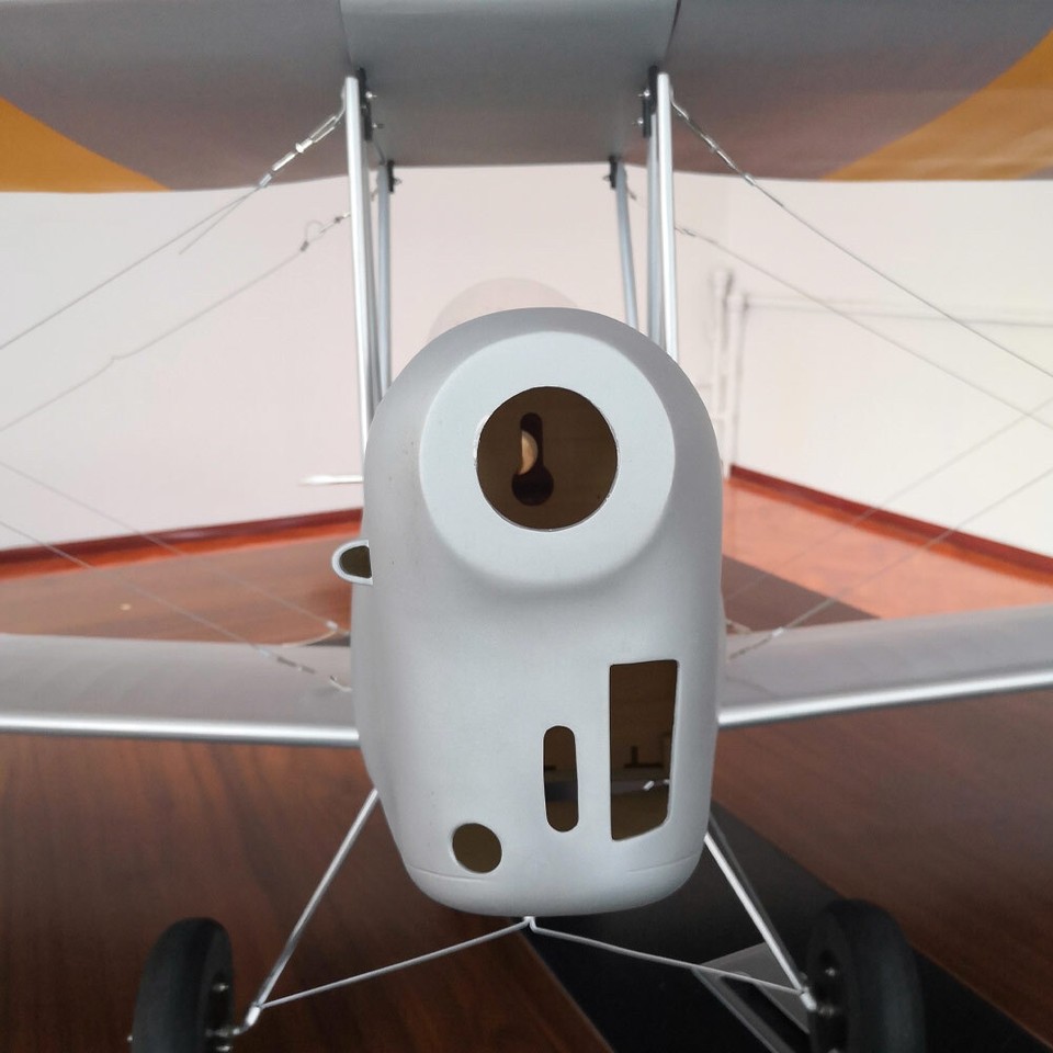 2.8meter RC Model Tiger Moth ARF Version Fixed Wing Wooden Gasoline ...