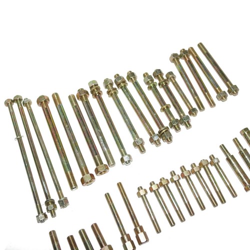 Complete Engine Studs With Nut & Washer Fixing Kit 47 Unit For Royal ...
