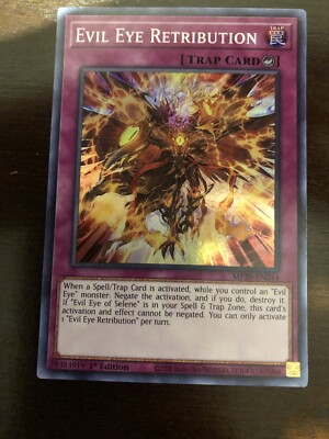 Evil Eye Retribution 1st Edition Super Rare MP20-EN244 Yu-Gi-Oh! | eBay