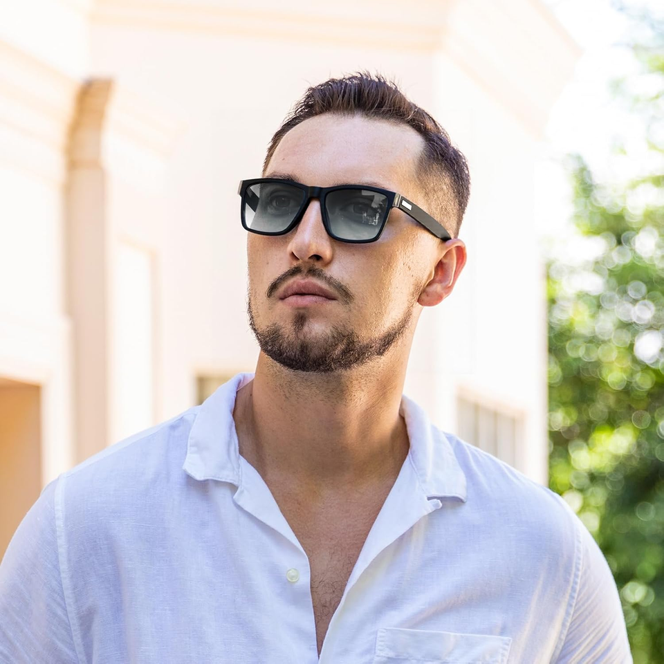 Polarized Sunglasses Men UV400 Protection Classic Designer Fashion Sun ...