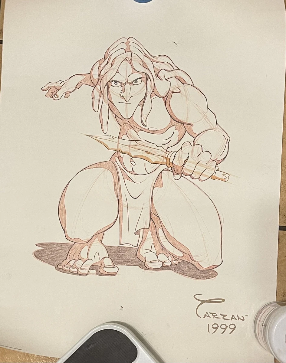 Disney Tarzan Concept Art