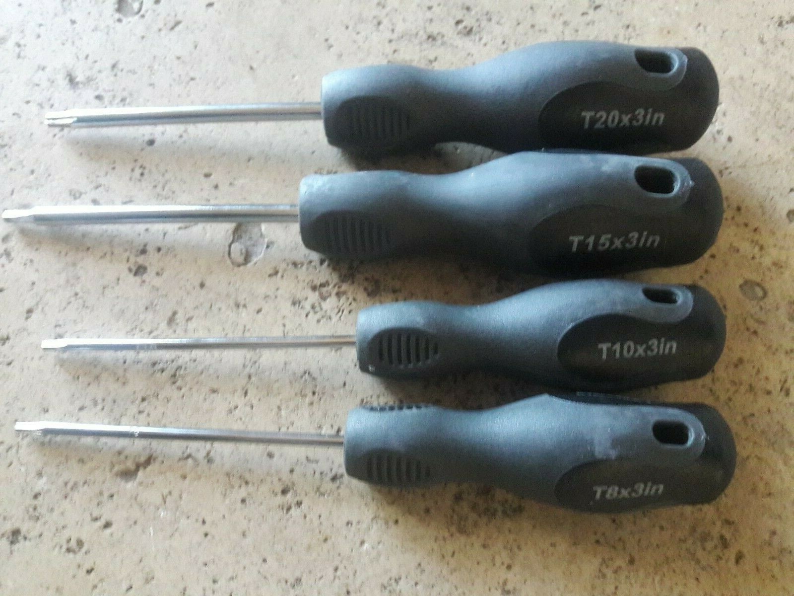 EVERCRAFT TORX HEAD SCREWDRIVER 4 PC SET | eBay