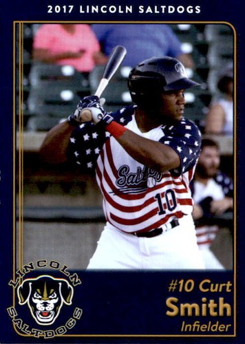 2017 Lincoln Saltdogs Team Issue 24 Curt Smith Lincoln Nebraska NE ...