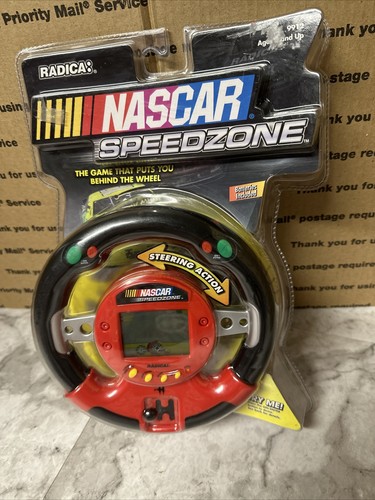 NEW - RADICA - NASCAR SPEEDZONE - ELECTRONIC GAME - MADE IN 1998 ...