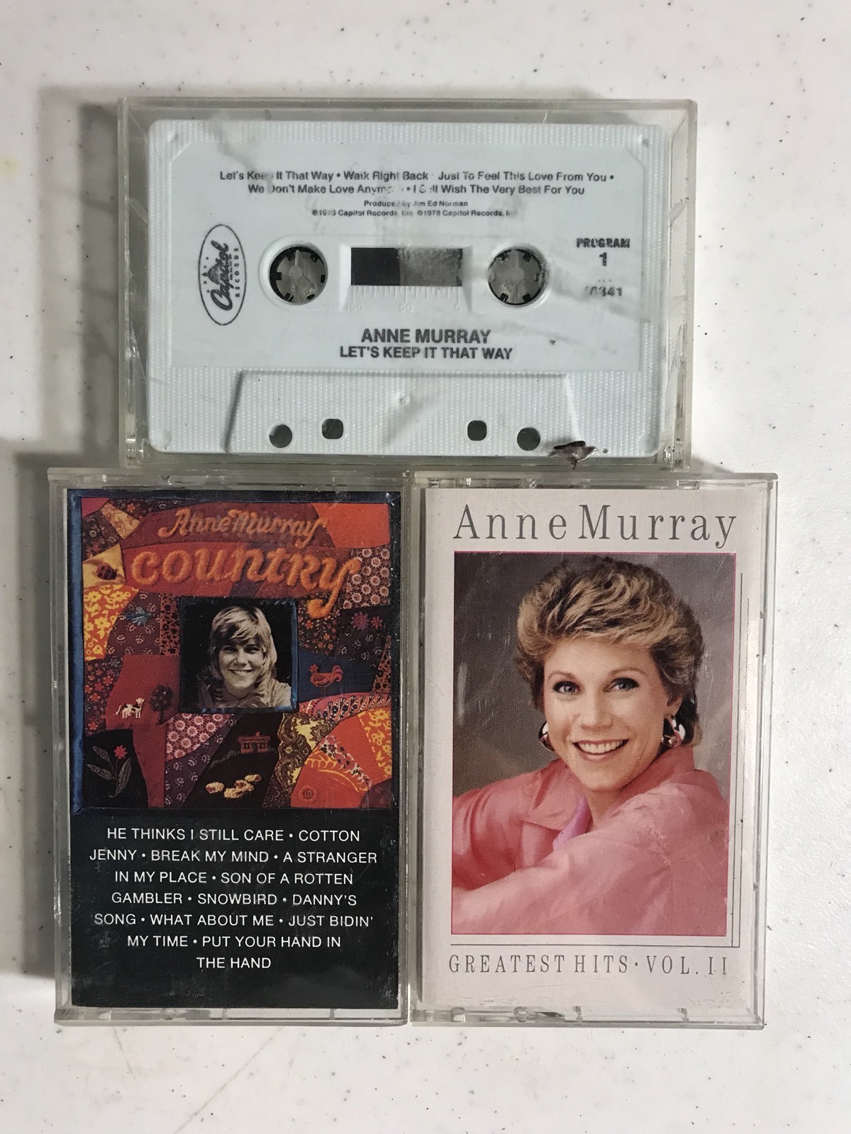 Anne Murray Cassette Tapes Country Greatest Hits Keep it that Way Lot ...