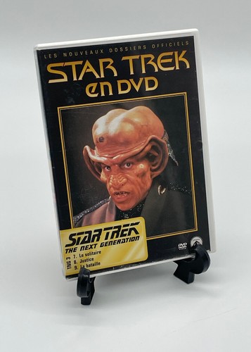 STAR TREK THE NEXT GENERATION N°3 LE SOLITAIRE JUSTICE LA BATAILLE DVD ...