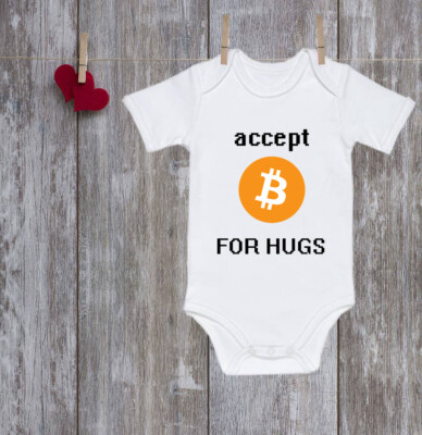 Bitcoin clothes Bitcoin baby bodysuit Baby one piece Bitcoin baby gift ...