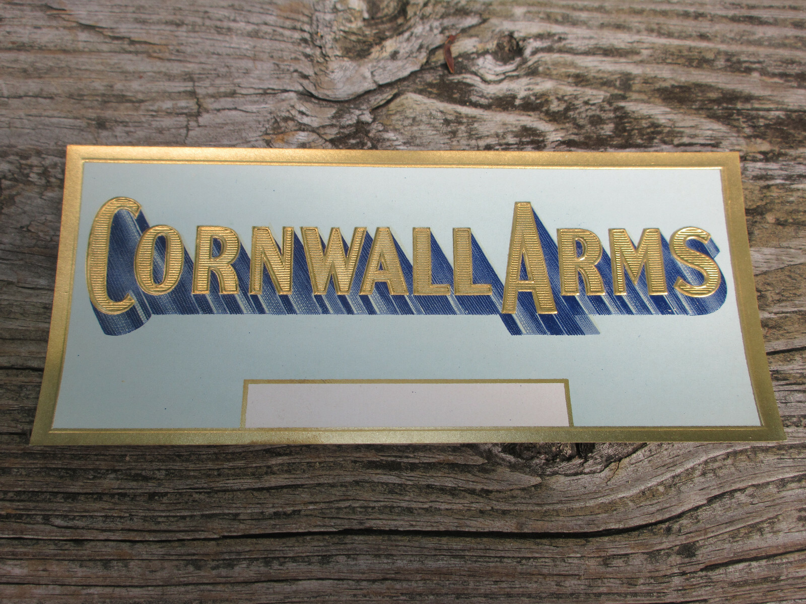 *NEW* Cornwall Arms (Gold Letters) Cigar Antique Vintage Cigar Box ...