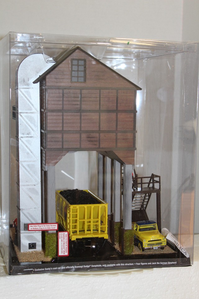 MENARDS O SCALE SOOTY'S TIPPLE COAL TOWER | eBay