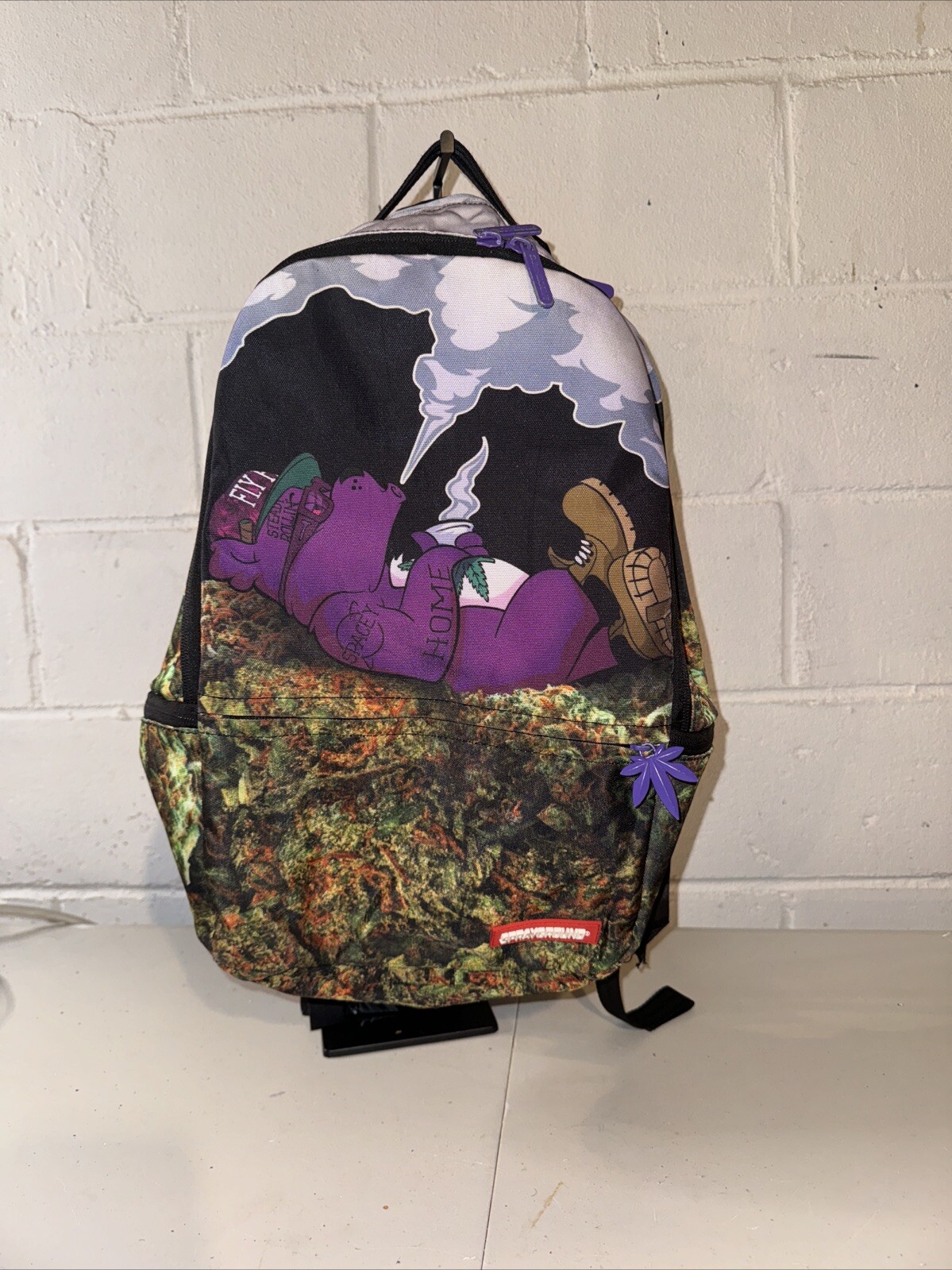 sprayground backpack Weed Bear - Gem