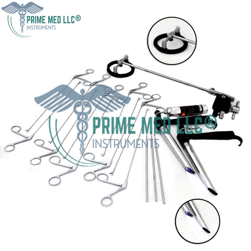 New Pedestal Laryngoscope Set Micro Laryngeal Surgery ENT Endoscopic ...