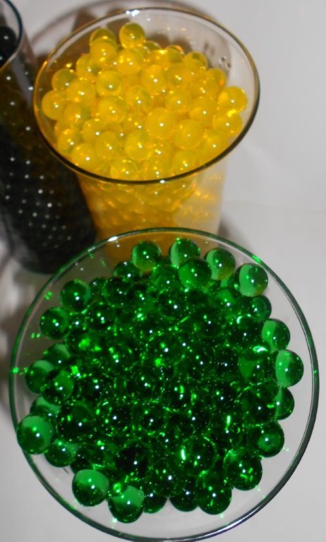 Water beads -USA water jelly beads -29 different colors -each pk makes ...