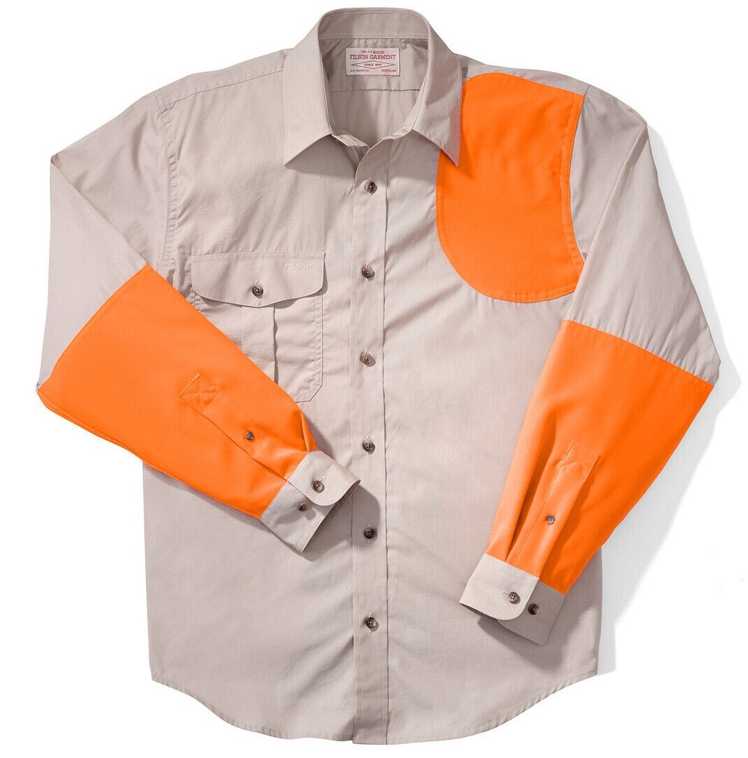 Filson Light Shooting Shirt Left Handed XS 11010662 Dust Tan Khaki ...