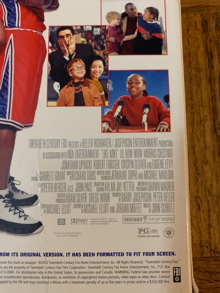 Like Mike VHS | eBay