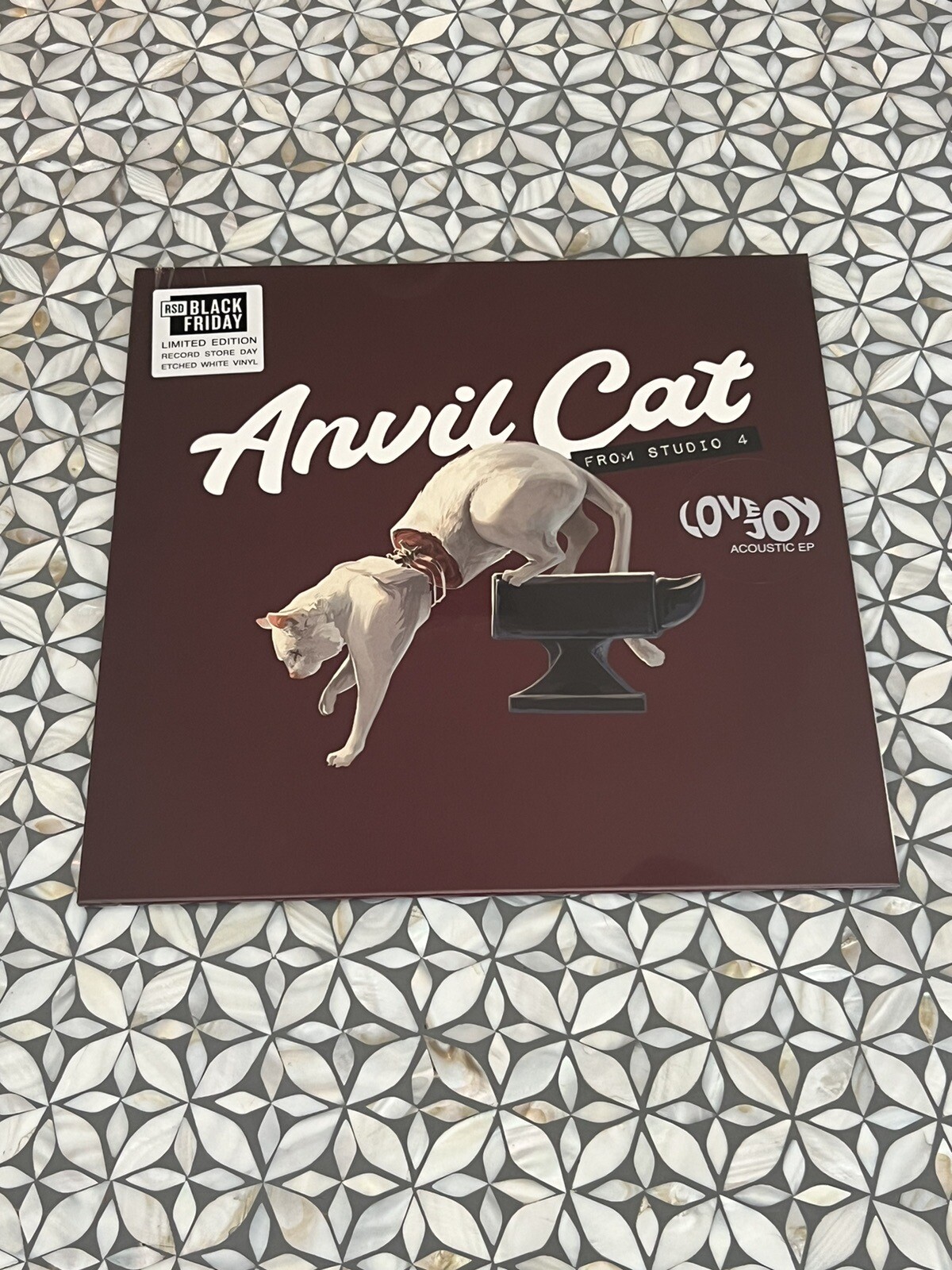 ANVIL CAT FROM STUDIO 4 LOVEJOY White Etched Vinyl LP RSD BLACK FRIDAY ...