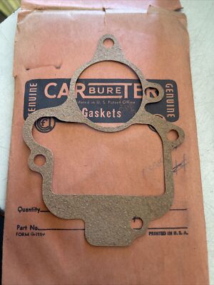 NOS Original Carter Carburetor #121 Single Gasket | eBay