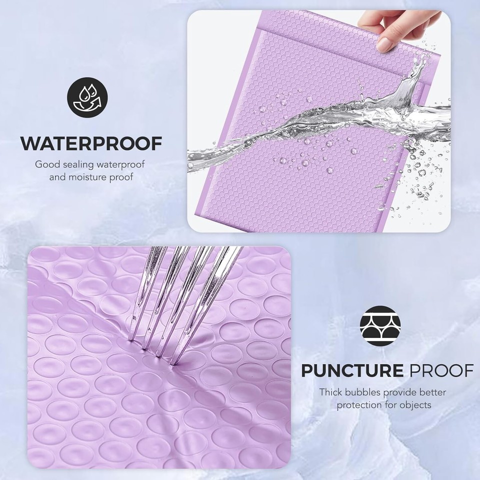 Bubble Mailers 12x16 25pc Large Padded Envelope 12x15 Poly Bag Light ...