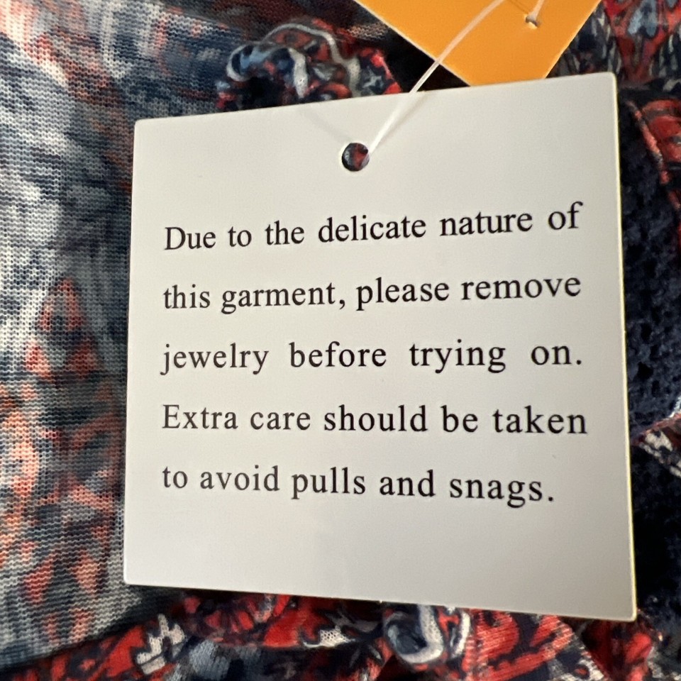 Ruby Rd. Shirt Women’s Medium Red White Blue Pullover Eyelet Detail $49 ...