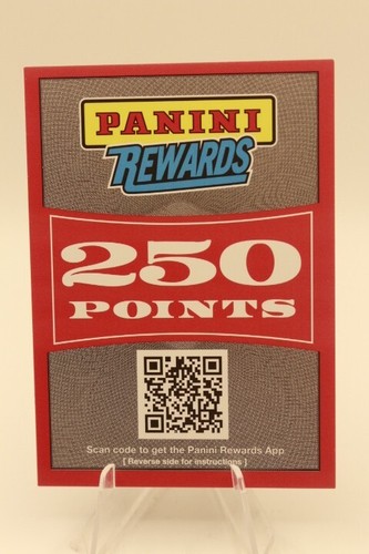 Panini Rewards 250 Points Redemption Card Unused | eBay