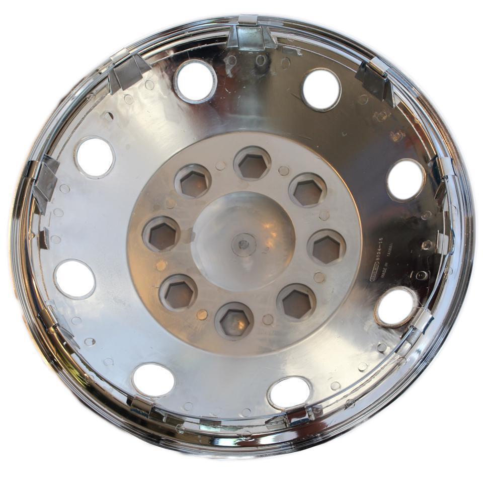 ONE SINGLE 16" 8 LUG RV VAN TRUCK CHROME SNAP ON HUBCAP / WHEEL COVER ...
