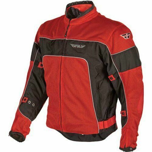 Fly Racing Coolpro II MESH JACKET MENS X-LARGE XL RED BLACK REMOVABLE ...