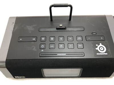 ihome Model idl45 Black Iphone Dock Dual Charger Snooze Alarm Clock | eBay