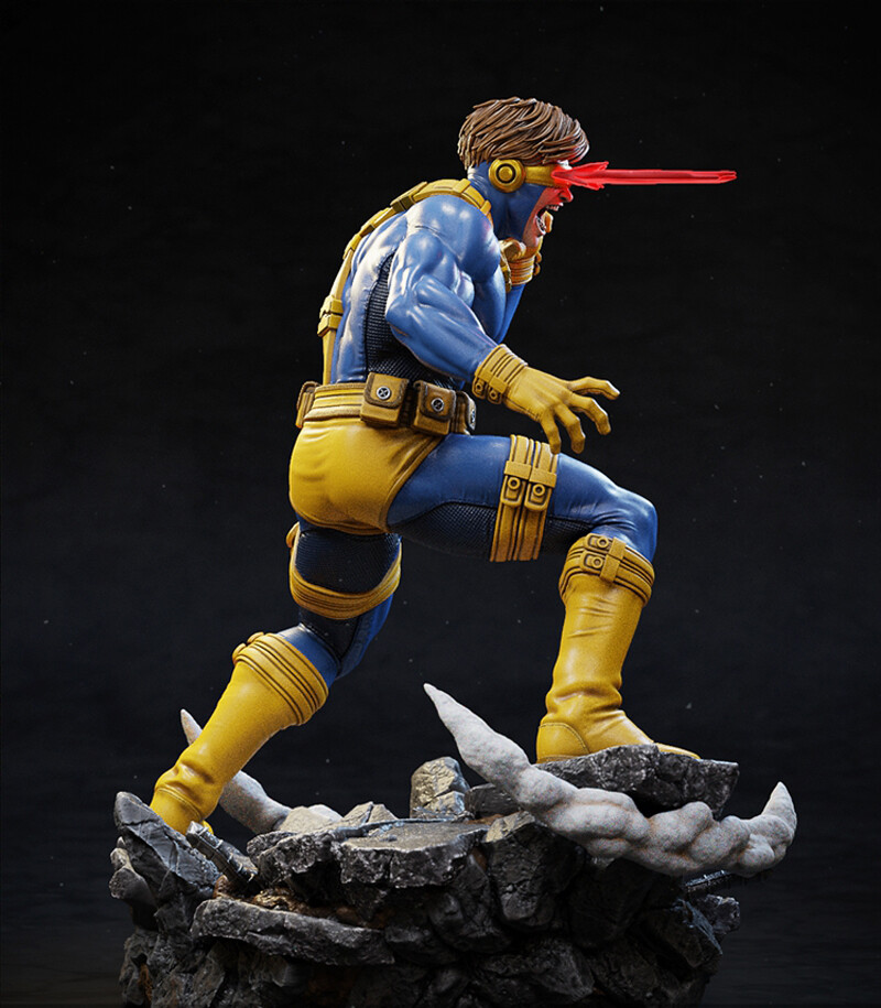 1/6 31CM 2Heads Cyclops 3D Printing GK Figure Model Kit Unpainted ...