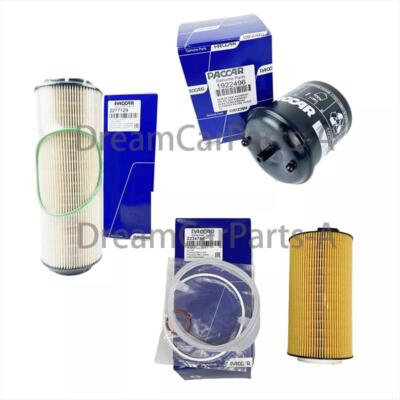 OEM PACCAR Oil & Fuel Filter Kit Fits For MX-13 Engine 2277129 1922496 ...