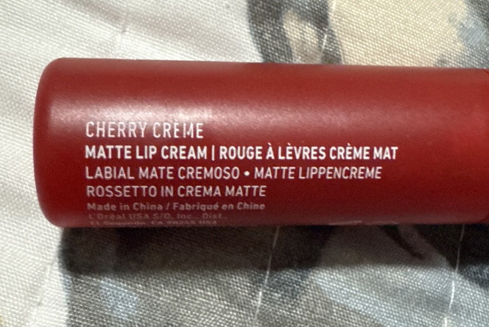 NYX Smooth Whip Matte Lip Cream In CHERRY CREME Lip Color BN | eBay