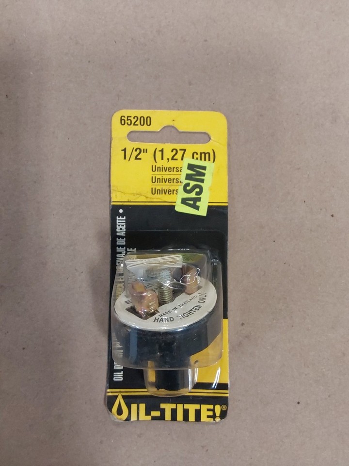 Dorman Oil-Tite 65200 Rubber Oil Drain Plug 1/2" Universal | eBay