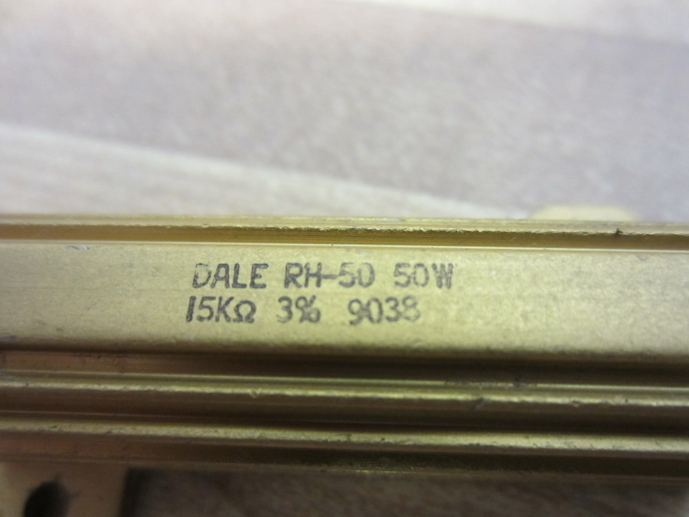 Dale RH-50 Resistor 15Ω 3% 15KΩ 3% 50W Cut Wires | eBay