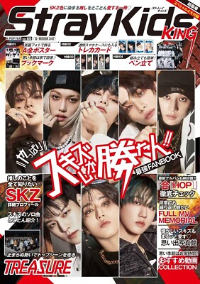 K-POP FAN vol.025 Feat. STRAY KIDS SKZ TREASURE Japanese Magazine w ...