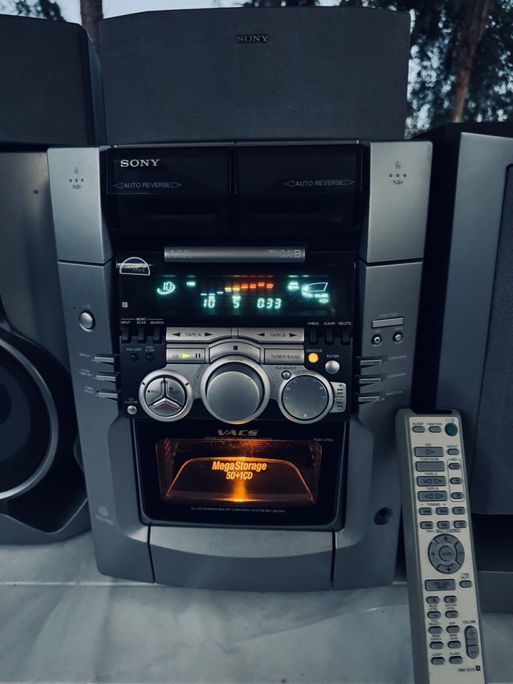 Sony MHC-M500 AV , 50 + 1 Cd, Changer, Mini Hifi, Component Sistem | eBay