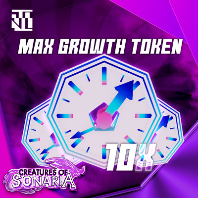 x10 Max Growth Token | Creatures Of Sonaria | Roblox | Cheap and Fast ...