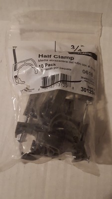 PEX 1/2" + 3/4" Half Talon Clamp with Nail for Radiant Heating (Pack of ...