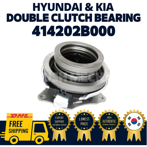 GENUINE OEM Hyundai Kia Release Bearing Set Double Clutch 414202B000 ...