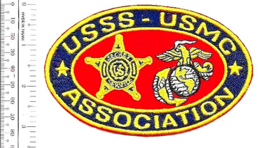 US Secret Service & US Marine Corps USMC Association Marines Agents vel ...