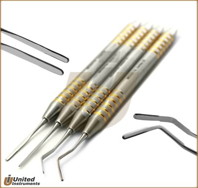 Set Of 4 Dental Periotome Scaler PDL Atraumatic Tooth Extraction Perio ...
