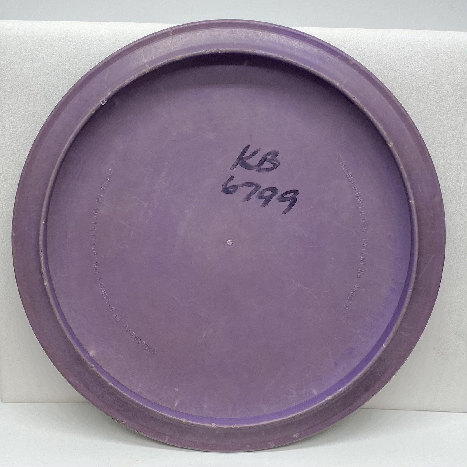 Vintage Discraft Cyclone PDGA Approved Disc Golf Disc Patent 175g Rare ...