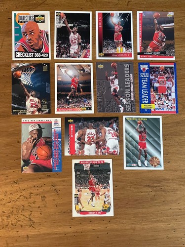 MICHAEL JORDAN 12 CARD LOT NEAR MINT. | eBay