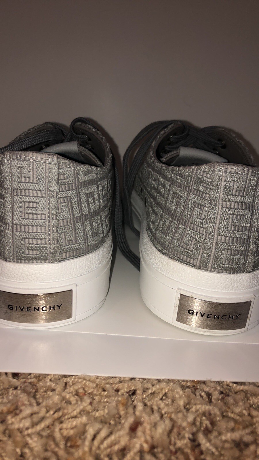 Mens Givenchy City Logo Jacquard Sneaker | Size 42 - Gem