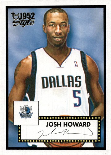 2005 Topps 1952 Style #105 Josh Howard Excellent | eBay