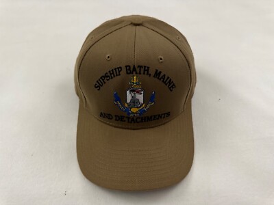 NEW Vanguard SUPSHIP BATH MAINE AND DETACHMENTS Beige Baseball Cap One ...