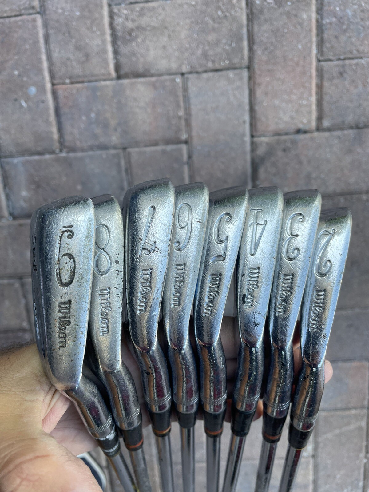 Wilson STAFF iron set 8 pc | eBay