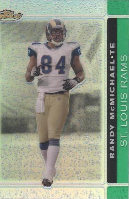 2007 Topps Finest - Randy McMichael #88 Green Refractor /199 for sale ...