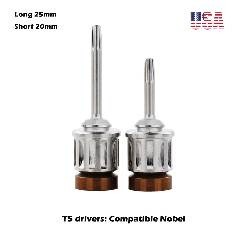 Implant Screwdriver Dental Ratchet Hand Driver Hex fit 3I Megagen Astra ...