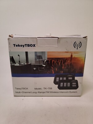 TekeyTBOX Wireless Intercom System TK-708 | eBay
