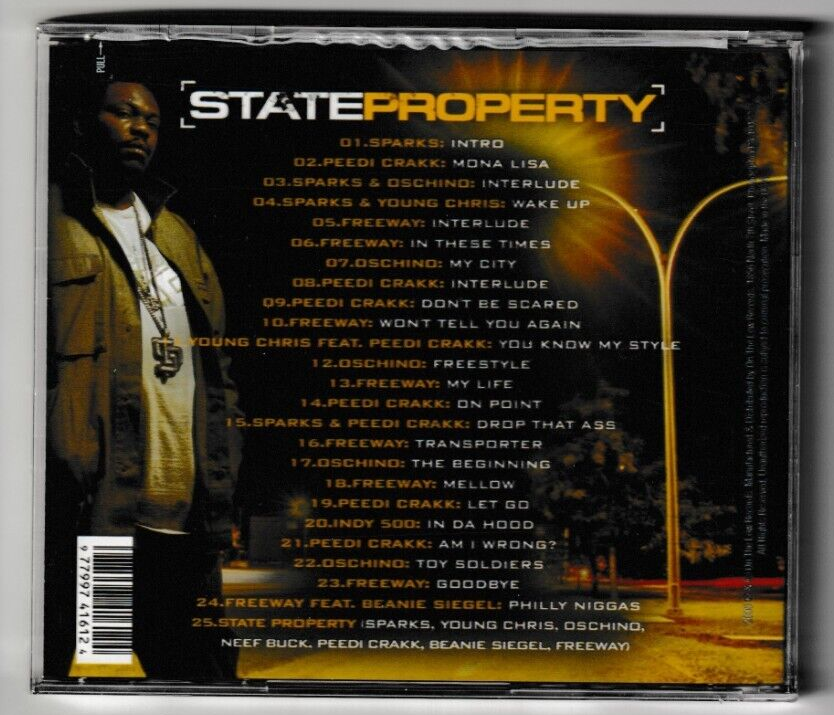 STATE PROPERTY - "THE LOST FILES" NEW 2005 OTL RECORDS (BEANIE SIGEL ...