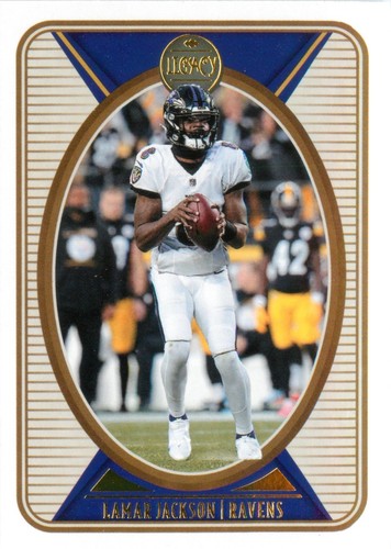 Lamar Jackson 2022 Panini Legacy Football NFL Base Card #6 Baltimore ...