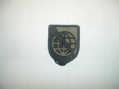 MILITARY PATCH US ARMY INFORMATION SYSTEMS COMMAND SUBDUED NEW OLD STOCK SEW ON | eBay